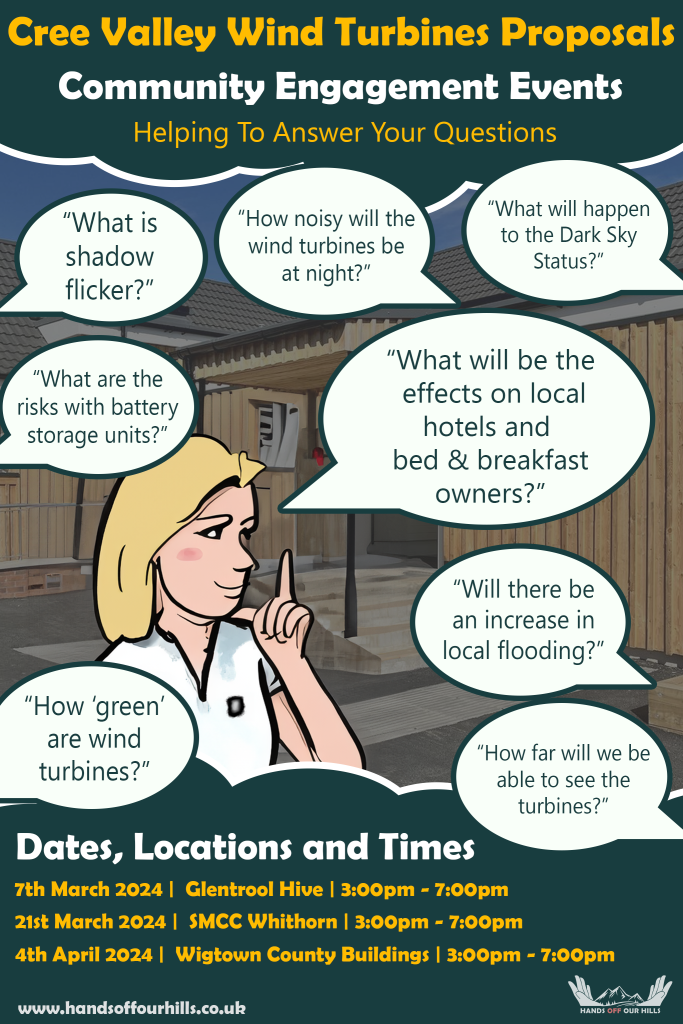 Community Engagement Events - Hands Off Our Hills